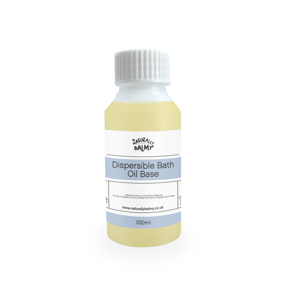 Natural Dispersible Bath Oil Base — Naturally Balmy