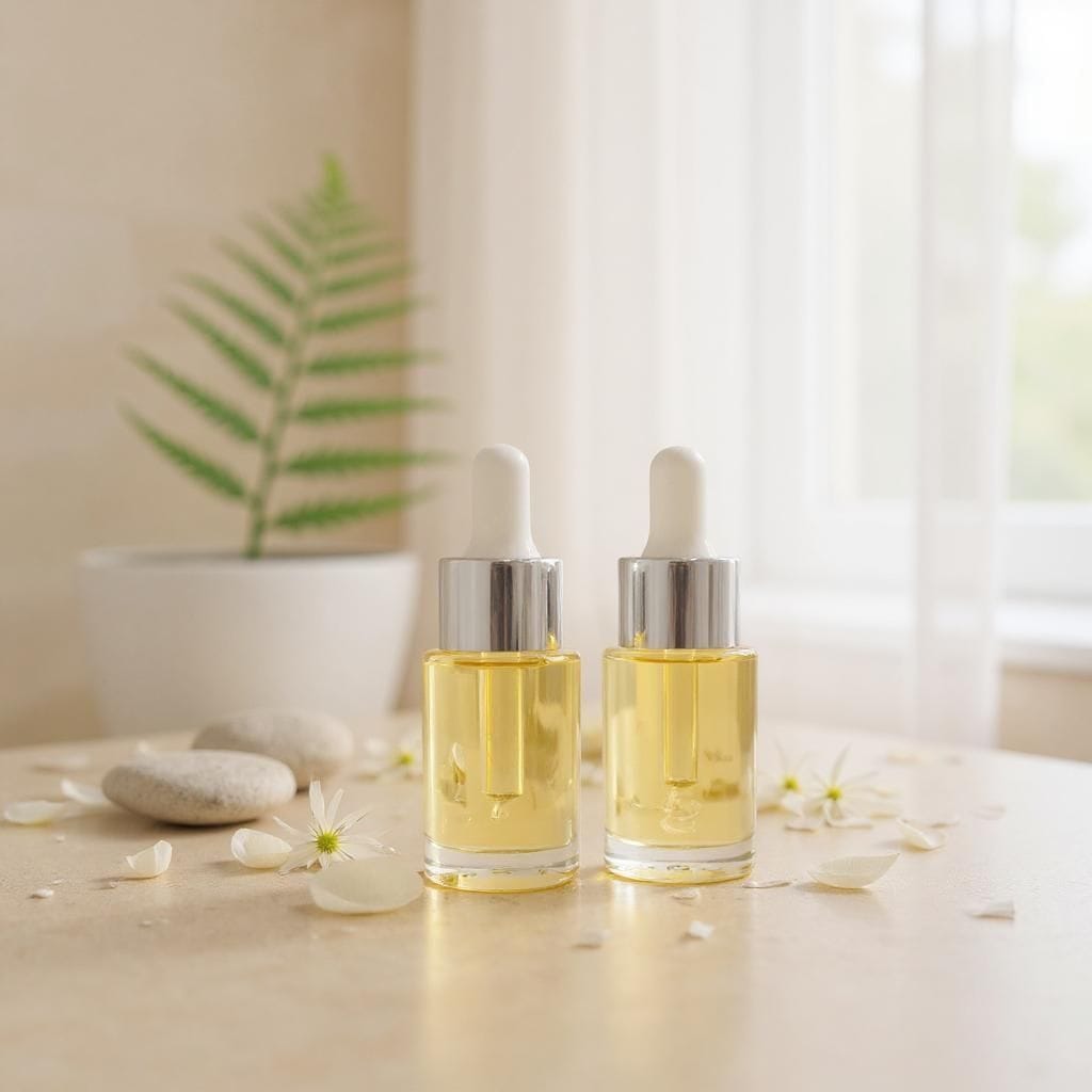 15ml Clear Glass Bottles with Chrome Pipette — Naturally Balmy