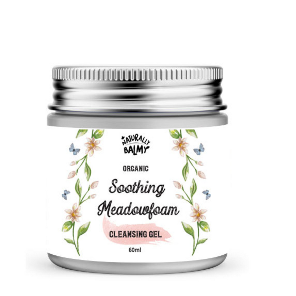 Organic Soothing Meadowfoam Cleansing Gel (60ml) — Naturally Balmy