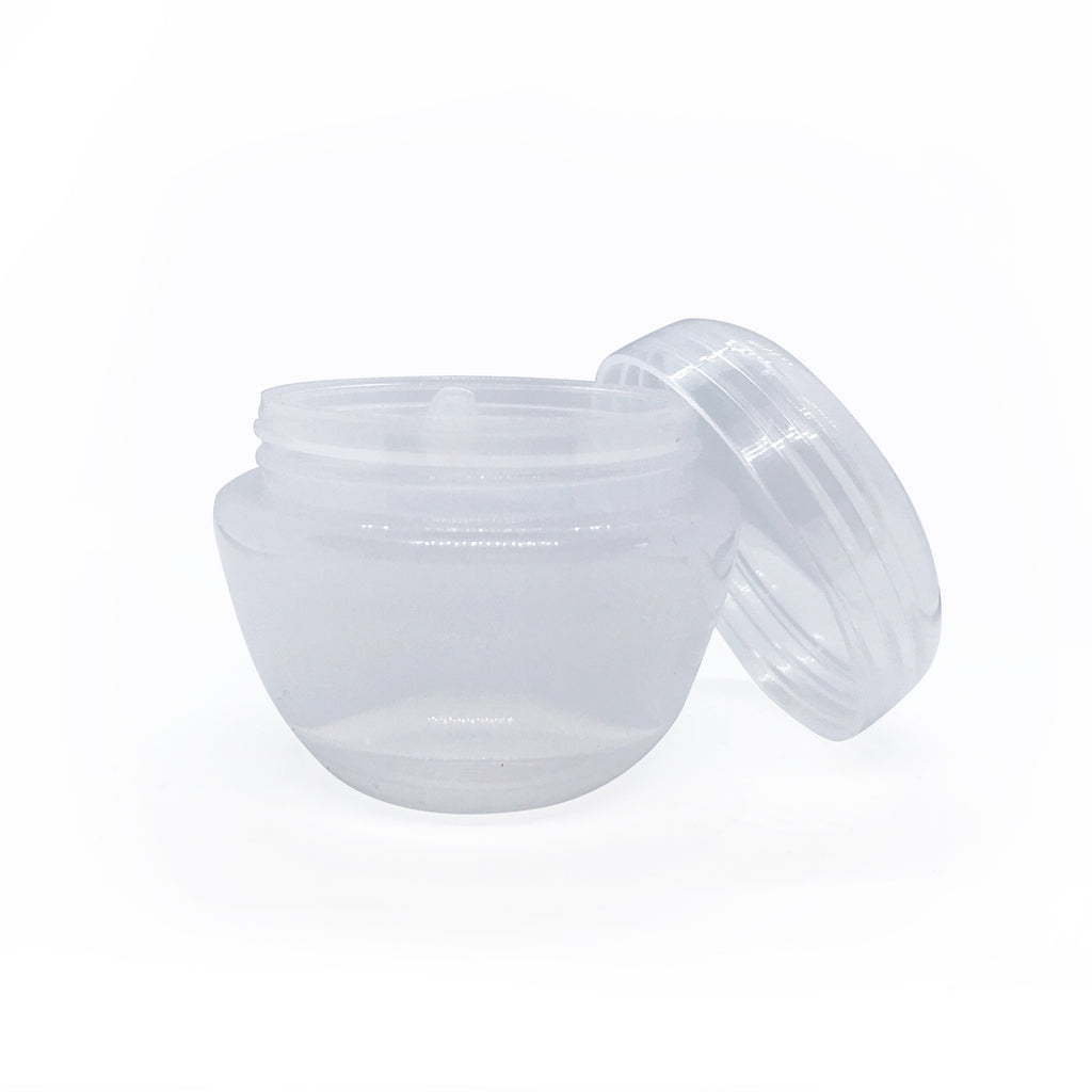 50ml Cosmetic 'Mushroom' Jars with Shive & Lid — Naturally Balmy