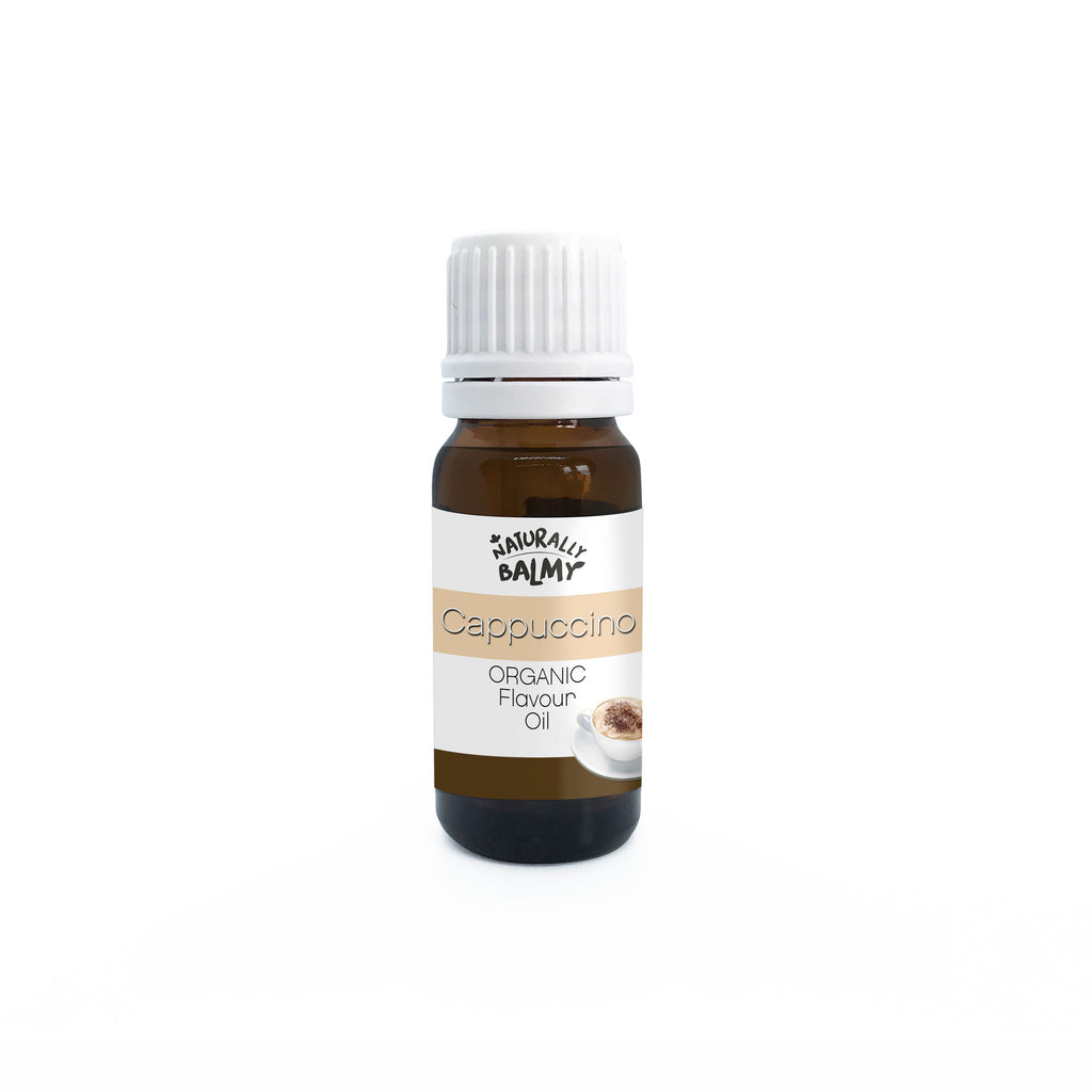 Organic Cappuccino Lip Balm Flavour Oil — Naturally Balmy